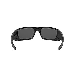Oakley SI Men's OO9096 Fuel Cell Rectangular Sunglasses, Matte Black/Prizm Black Polarized, 60 mm