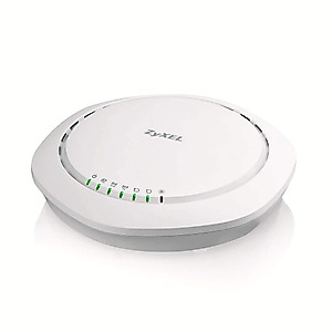 ZyXEL WiFi Access Point Dual Band 802.11ac PoE [2x2] with Smart Antenna for High-Density Environments [WAC6502D-S]