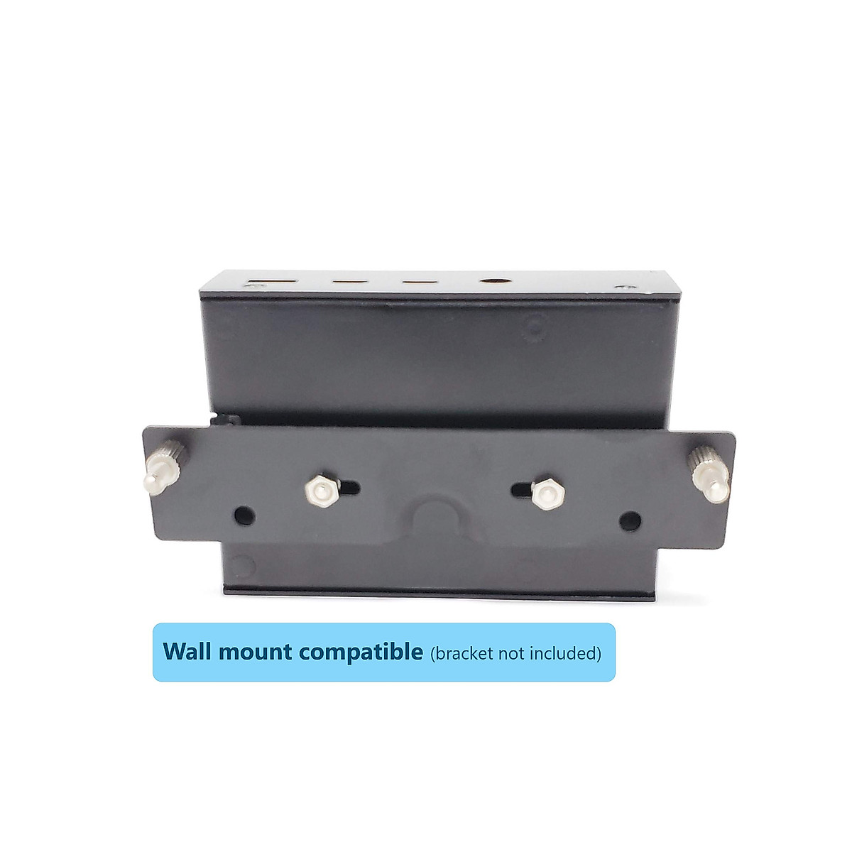 MICRO CONNECTORS, Inc. Aluminum Raspberry Pi 4 Model B Case with Fan, Black (RAS-PCS14-BK)