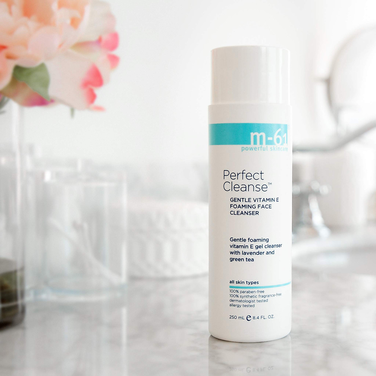 m-61 Perfect Cleanse- 250 ml.- Gentle daily cleanser with vitamin E, lavender & green tea