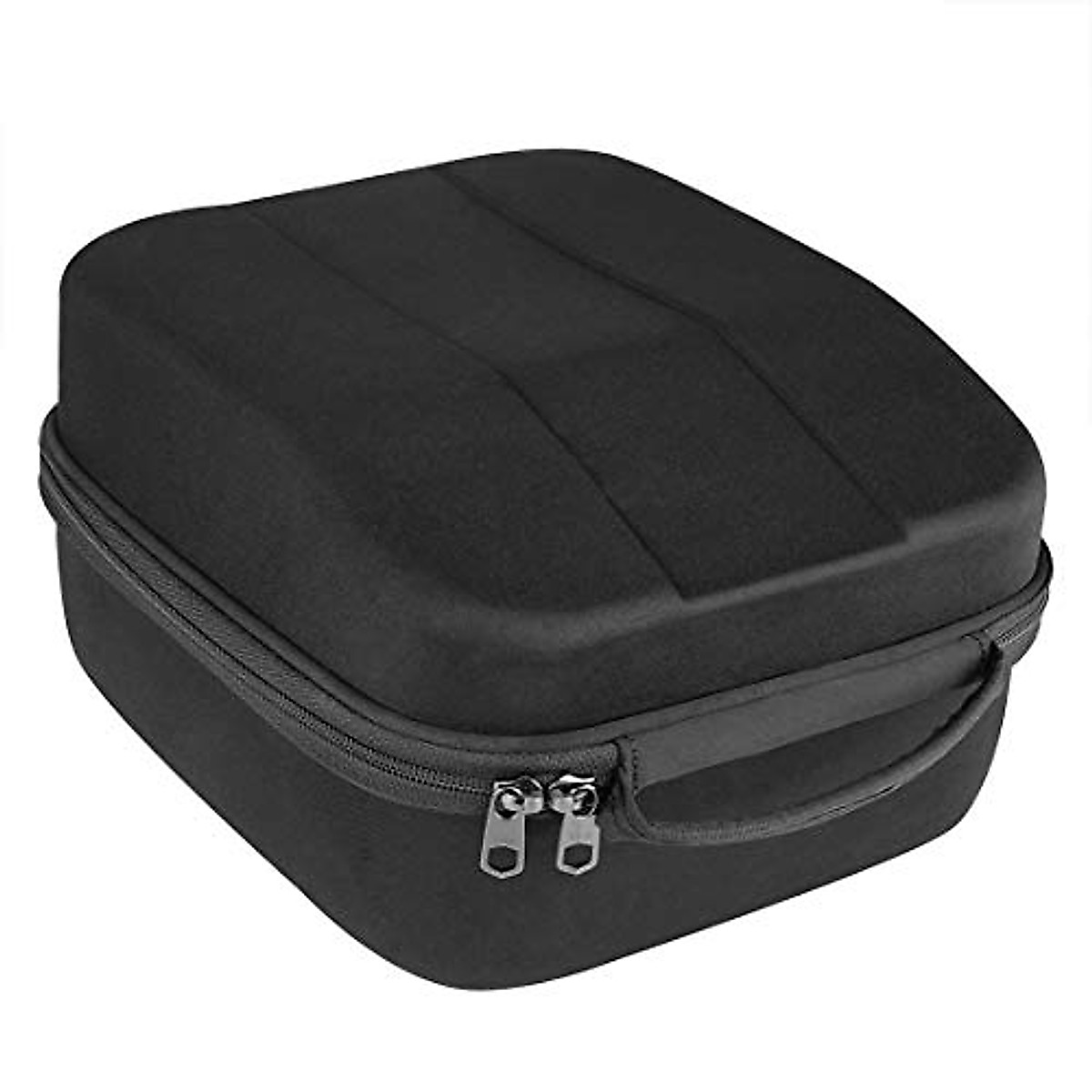Geekria Shield Case for Large Sized Over-Ear Headphones, Replacement Protective Hard Shell Travel Carrying Bag with Cable Storage, Compatible with Beyerdynamic DT880Pro, AKG K701 Headsets (Black)