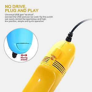 Vacuum Rechargeable Vacuum Cleaner Household Mini USB Vacuum Cleaner Notebook Computer Brush Cleaning Kit Suitable for Computer Keyboard