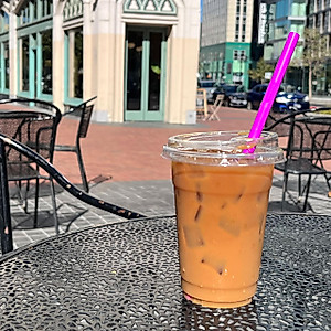 humangear UnStraw, 4-Pack | Reusable | Washable | BPA-Free, Light Blue/Yellow/Purple/Mint