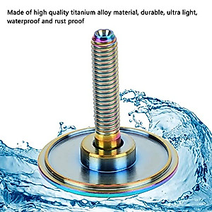 FECAMOS Headset Top Cover, 28.6mm  Headset Top  Replacement Waterproof Rust Proof for Road Bike