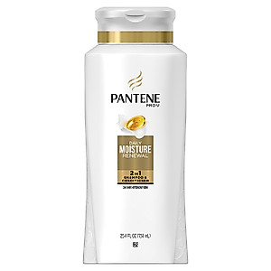 Pantene Daily Moisture Renewal 2 in 1 Shampoo & Conditioner 25.4 Fl Oz