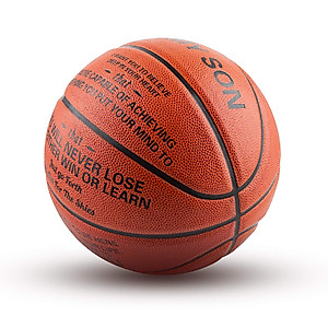 KAAYEE Engraved Basketball for Son from Mom, Personalized 29.5" Basketball Son Gifts from Mom, Custom Birthday Graduation Christmas Back to School Gift for Son from Mom