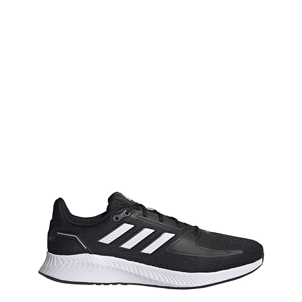 adidas Men's Runfalcon 2.0 Running Shoe, Black/White/Grey, 11