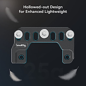 SmallRig Mounting Plate for Attaching FX30 / FX3 XLR Handle to Camera Cage 2999/3241 for Sony A7 SIII, Camera Cage 3667/3639 / 3594 for Sony A7 IV (A7M4) - MD4019