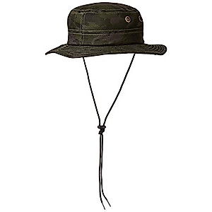 Caterpillar Men's Trademark Safari Cap, Night camo, One