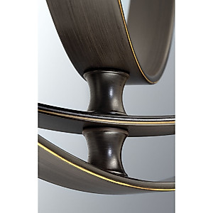 Progress Lighting P3827-20 Equinox Hall & Foyer, 16-Inch Diameter x 18-3/8-Inch Height, Bronze