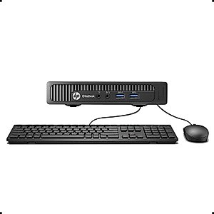 HP EliteDesk 705 G1 Mini AMD 3.1 GHz Desktop, 8GB RAM, Windows 10 Pro (Certified Refurbished)