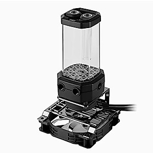 Corsair Hydro X Series XD5 RGB Pump/Reservoir Combo - D5 PWM Pump - 330ml Reservoir - Ten Individually Addressable RGB LEDs - Temperature Sensor - Black