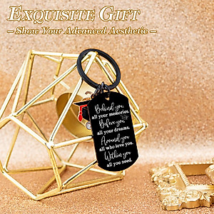 2024 Graduation Gifts for Boys Girls Him Her Class of 2024 Gift Keychain Bulk For College Seniors Guys Women Men Masters High School Student Presents for Nursing Law Female Male from Best Friend
