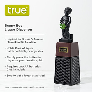 True Bonny Boy Liquor Gag Gifts, 16 oz Beverage, Wine, Beer, Whiskey, Vodka, Gin, Drink Dispenser