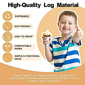 Roshtia 800 Pcs Snow Cone Cups 4oz White Paper Cone Cups Thicken Cone Cups Disposable Cone Paper Cups Shaved Ice Cups for Shaved Ice, Slushies Water Cooler Dispenser