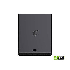 GIGABYTE AORUS RTX 3080 Gaming Box (REV2.0) eGPU, WATERFORCE All-in-One Cooling System, LHR, Thunderbolt 3, GV-N3080IXEB-10GD REV2.0 External Graphics Card