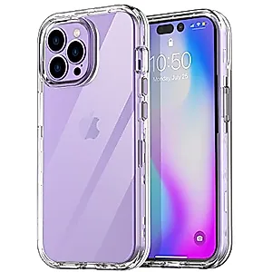 AICase for iPhone 14 Pro Max Clear Case(6.7"),Heavy Duty Drop Protection Full Body Rugged Shockproof/Dust Proof 3-Layer Military Protective Tough Durable for iPhone 14 Pro Max