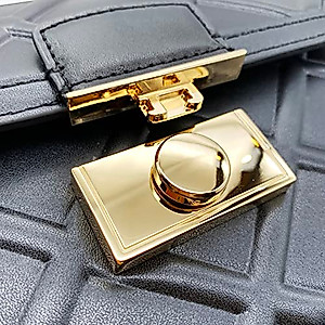OOHOO Small Top-Handle Handbags for Women Crossbody Bags Purses for Women Y2k Fashion Designer Clutch Bags with Chain Strap