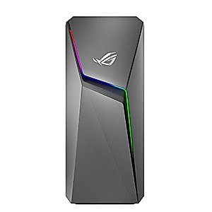 ROG Strix GL10CS Gaming Desktop PC, Intel Core i7-9700K, GeForce GTX 1660 Ti, 16GB DDR4 RAM, 512GB SSD + 1TB 7200RPM HDD, Wi-Fi 5, Windows 10 Home, GL10CS-DB762