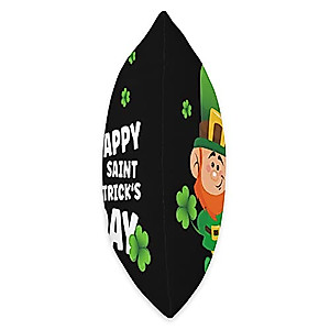 Happy Saint Patricks Day Cute Toddler Outfit Leprechaun Pattys Kids Party Boys Girls St Patricks Day Throw Pillow, 16x16, Multicolor