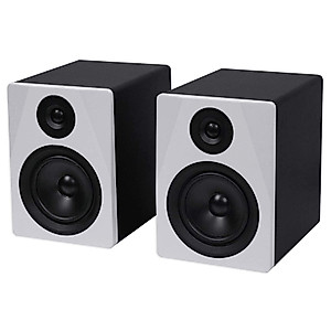 Rockville 2-Way 250W Active/Powered USB Studio Monitor Speakers Pair, 5.25 inch (APM5W)