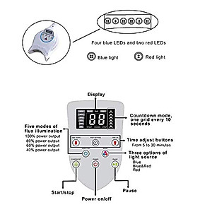 Doc.Royal Teeth Whitening Accelerator MD-669 Digital Display Teeth Whitening Bleaching Whitening Mobile Lamp Machine