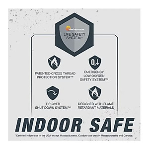 Mr. Heater Portable Big Buddy Propane Heater with Propane Tank Refill Adapter Bundle (2 Items)