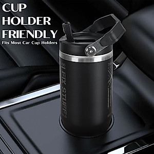 qchdln Funny Gifts For Men - That's What I Do I Fix Stuff and I Know Things Cup - 30oz Insulated Tumbler with Handle - Cool Fathers Day,Birthday,Christmas Gifts for Dad,Grandpa,Husband,Uncle