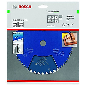 Bosch 2608644048 EXWOH 7.48" x 30mm 40T Circular saw blade Top Precision