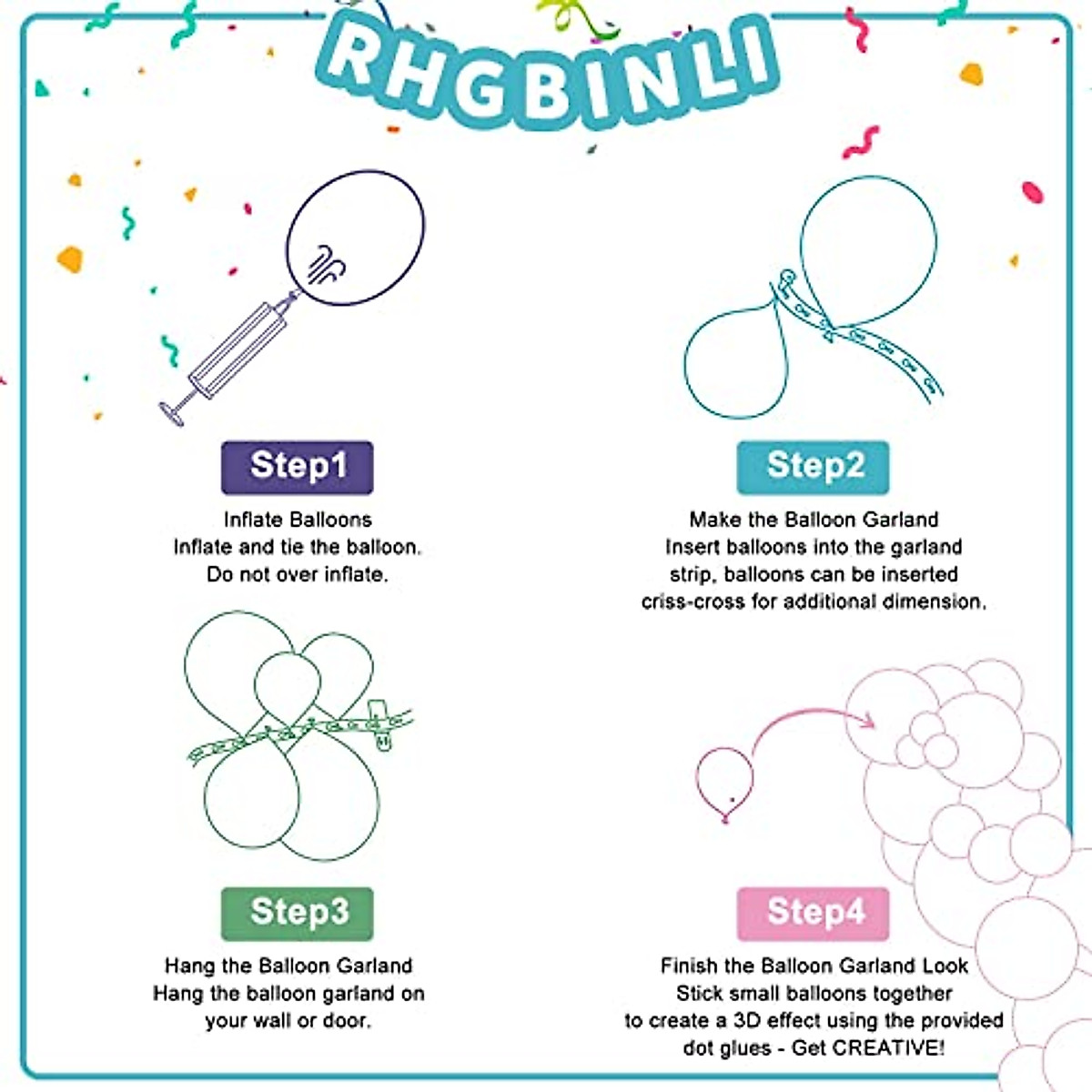 RHGBINLI Red Gold Balloon Garland Arch Kit -120Pcs 12/10/5Inch Red and Metallic Gold Balloons With Gold Confetti Balloons for Valentines Wedding Engagements Anniversary Birthday Party Decorations