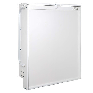 roba Wall Mounted Baby Changing Table, Foldable & Secure Baby Changing Wall Unit White