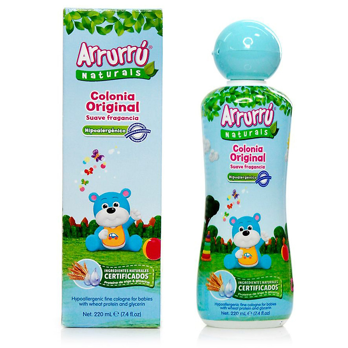Arrurru Naturals Original Cologne for Babies~Colonia Original Ninos 7.4oz#