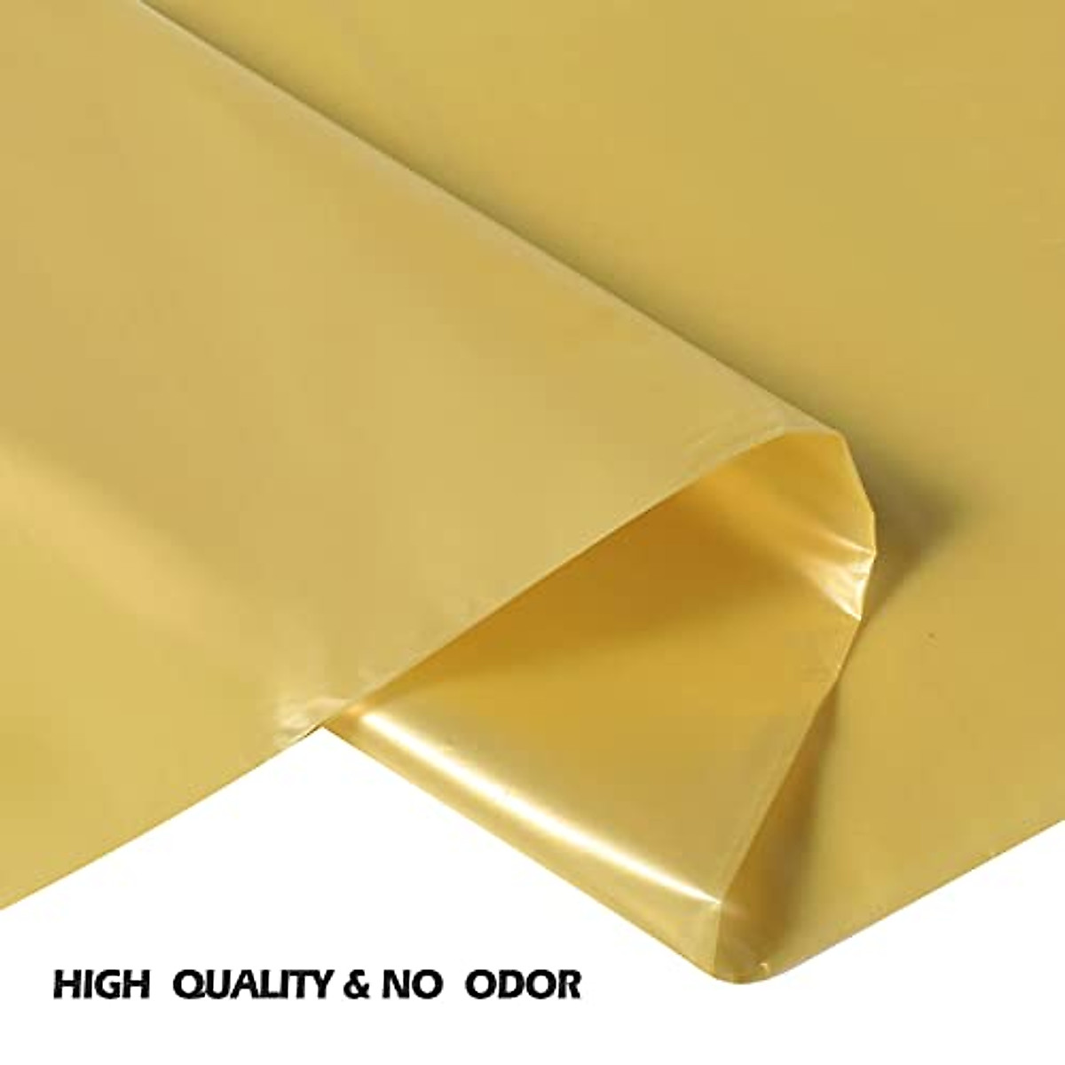 4 Gallon/100pcs Small Garbage Bags,Strong Trash Bags,Small Trash Bags for Office Home Bedroom,Trash can Liner（Golden 100）