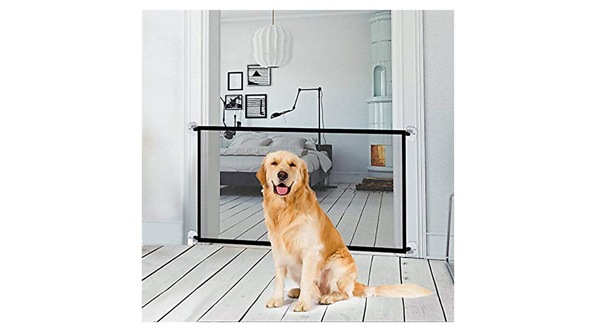 Portable Pet Gate - Safe Indoor & Outdoor Barrier