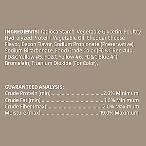 Amazon Brand - Wonder Bound Bacon & Cheese Flavor Twist Sticks - 55 Count - Rawhide-Free Dog Treats, Dental Health Chews for Plaque & Tartar Control, Easy to Digest, Long-Lasting