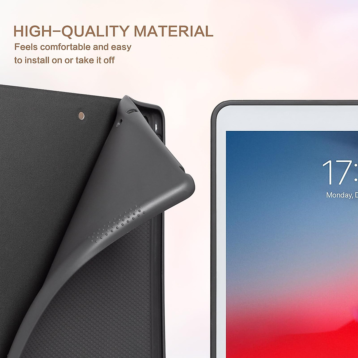 Lokigo New iPad 10.2 Case for iPad 9th Generation Case/iPad 8th Gen/iPad 7th Gen 10.2 Inch iPadCase for Kids Multi-Angles Viewing iPad Cover 9th Generation Case,Turtle