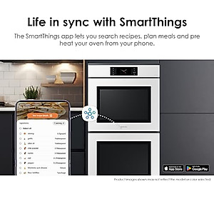 SAMSUNG Bespoke 30" Single Wall Oven with AI Pro Cooking Camera, Stainless Steel, NV51CG700SSRAA