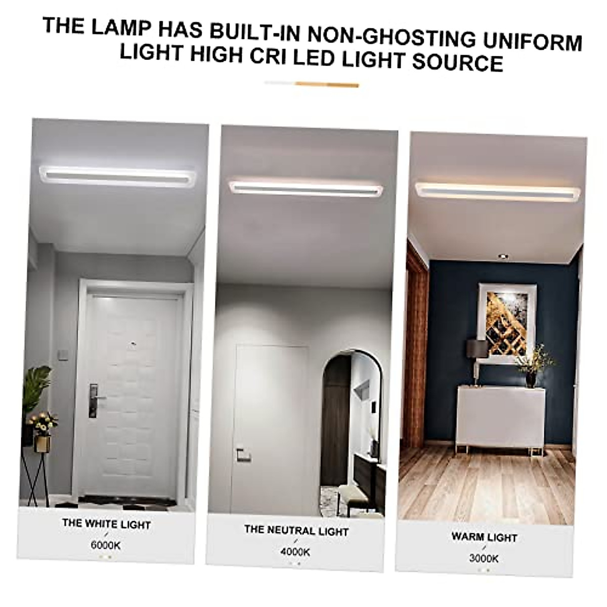 Uonlytech Acrylic Aisle Light Outdoor Wall Lantern LED Wall Lights LED Light LED Ceiling Light Outdoor Sconces Wall Lighting LED Outdoor Wall Lights Bedroom Light Hallway Light Ceiling Lamp