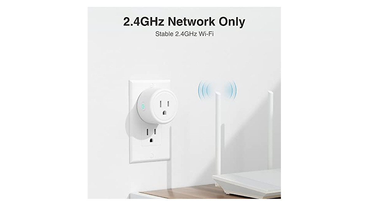 Smart Mini Plug for Alexa & Google Home - Remote Control & Scheduling