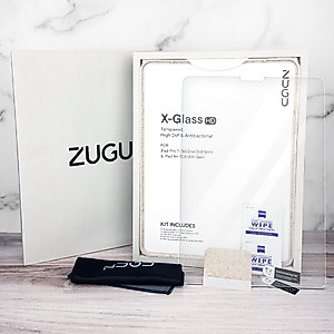 ZUGU CASE Screen Protector for iPad Pro 11 1st / 2nd / 3rd / 4th Generation & iPad Air 4 - Tempered Glass Scratch-Resistant Film - Fingerprint & Smudge-Resistant Protector