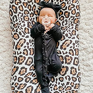 Eurobuy Baby Loungers Cover Floral Newborn Lounger Cover Removable Slipcover Washable Soft Lounger Cover Nest Cover for Baby Boys Girls(Lounger not Included)