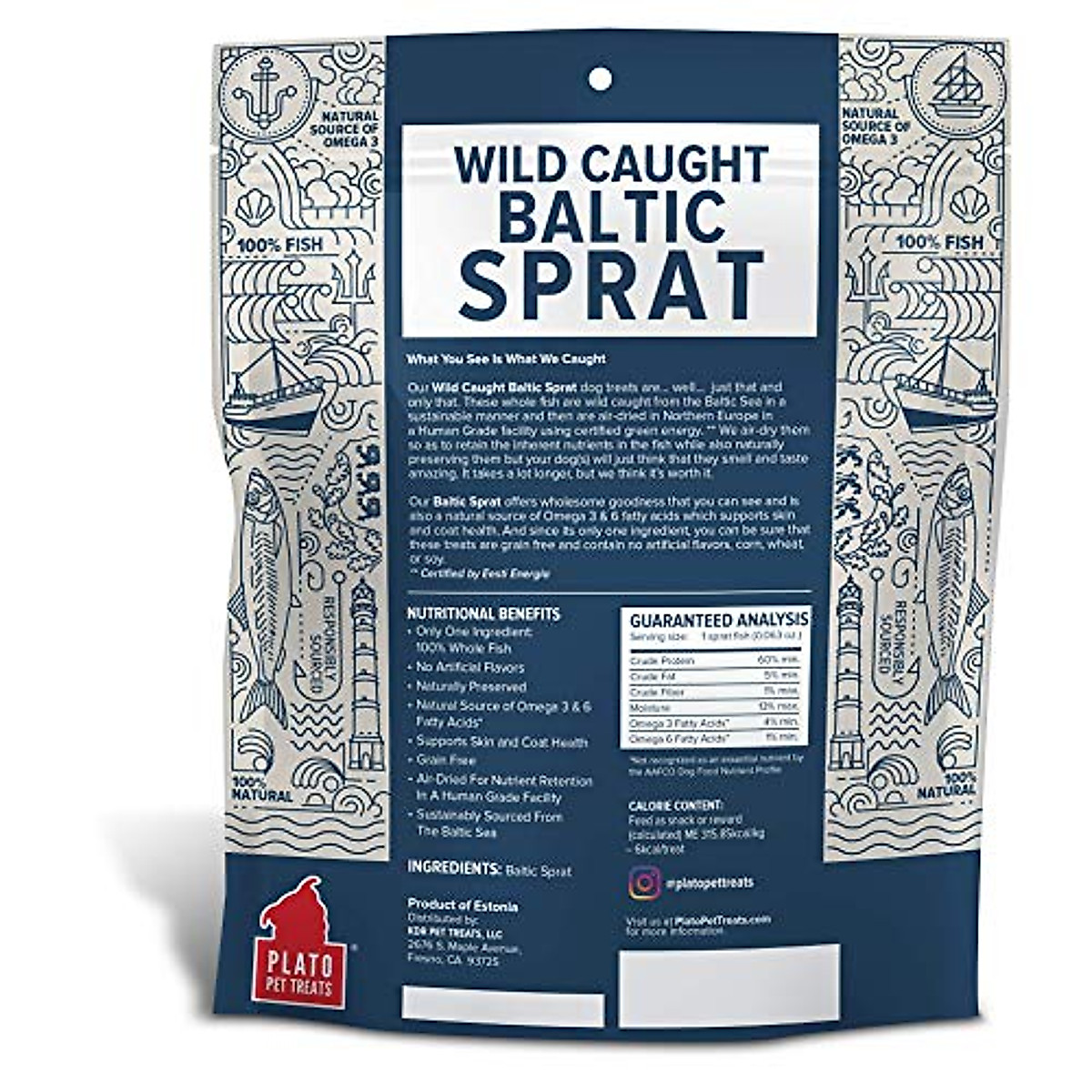 Plato Baltic Sprat 3oz