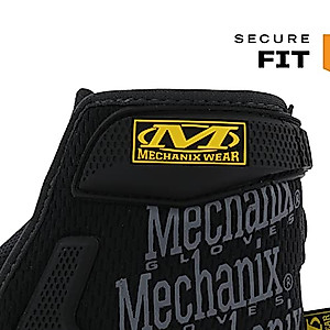 Mechanix Wear: Material4X M-Pact Synthetic Leather Work Gloves, Safety Gloves with Impact Protection and Vibration Absorption, Abrasion Resistance, Work Gloves for Men (Brown, Large)