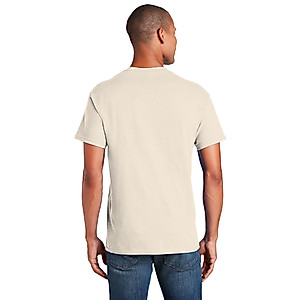 Gildan 5.4 oz Cotton T-shirt (5000) Tee X-Large Natural