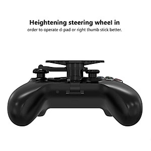 Yunnyp Racing Game Steering Wheel Game Controller Gamepad Auxiliary Compatible with Xbox One S/Xbox One X