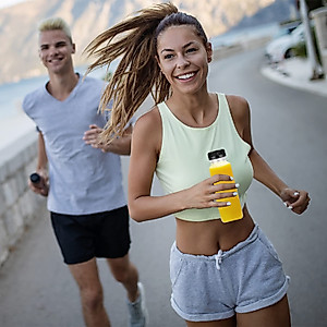 4 Pcs Plastic Juice Bottle, Reusable Drink Containers, For Juice, Milk, Smoothie And Other Drinks, With Black Lid, 8 OZ.