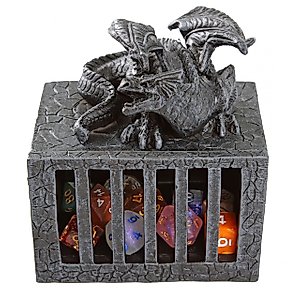 Forged Dice Co. Serpent Cell Dice Jail - for Misbehaving Polyhedral Dice Sets, DND Miniatures or Other Dungeons and Dragons Accessories Being Punished by The Dungeon Master