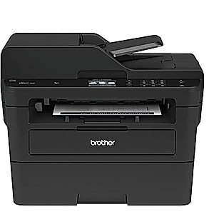 Brother MFC L2750DW Monochrome Laser Printer All-in-One with Wireless, Auto 2 Sided Printing, Print Scan Copy, 2400 x 600 dpi, 36ppm, 250 Sheet, Compatible with Alexa, Bundle with JAWFOAL