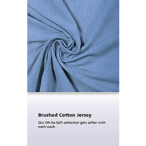 PajamaGram Cotton Womens Pajama Sets - Womens Pajama, Blue, 1X (18W-20W)