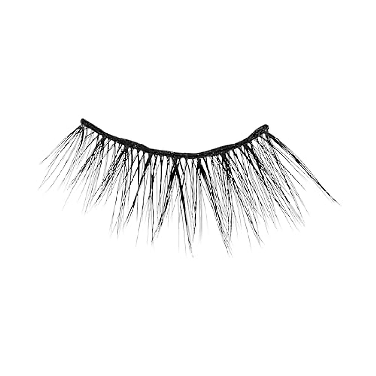 KISS Magnetic Eyeliner False Eyelashes, Entice', 12 mm, Includes 1 Pair Of Magnetic Lashes, Magnetic Lash Eyeliner, Contact Lens Friendly, Easy to Apply, Reusable Strip Lashes